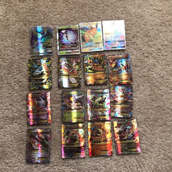 Pokemon | Toys | Pokmon Gx And Ex Mega Cards | Poshmark